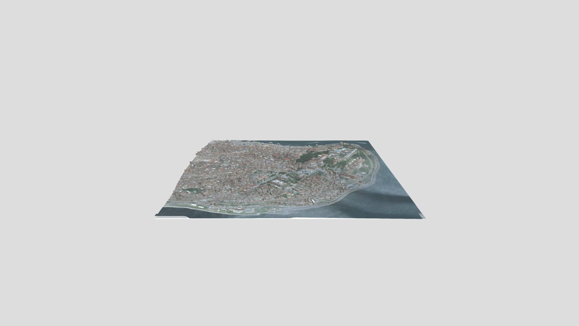 Istanbul Historical Peninsula Demo Project - Download Free 3D model by ...