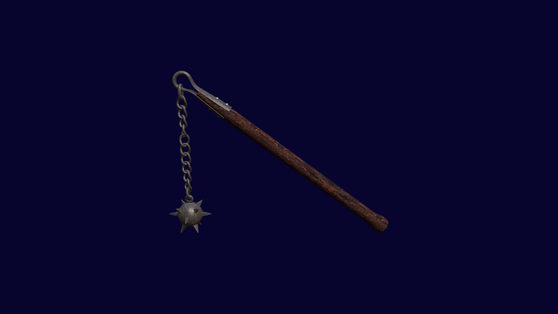 Medieval_Flail - 3D model by sebastiansantamaura [98faf8e] - Sketchfab
