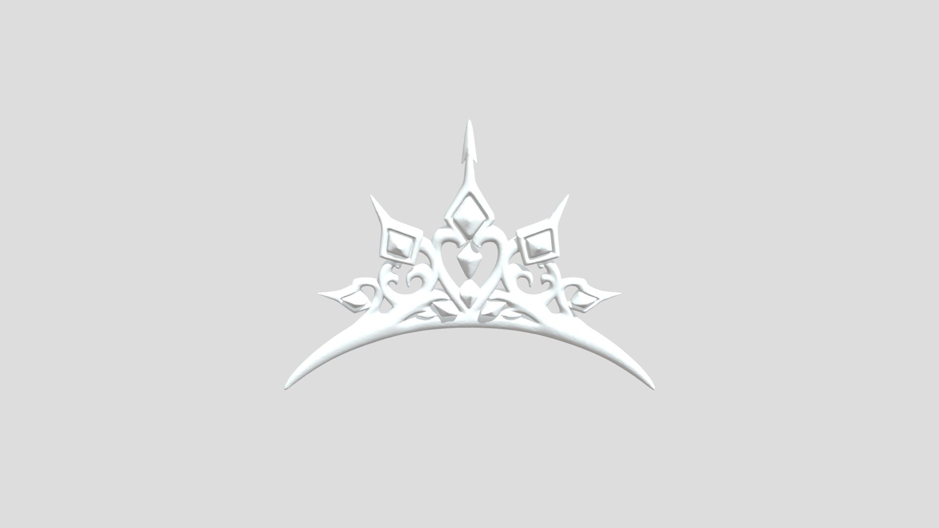 Tiara Test - Download Free 3D model by madeforhawken [98fbf12] - Sketchfab