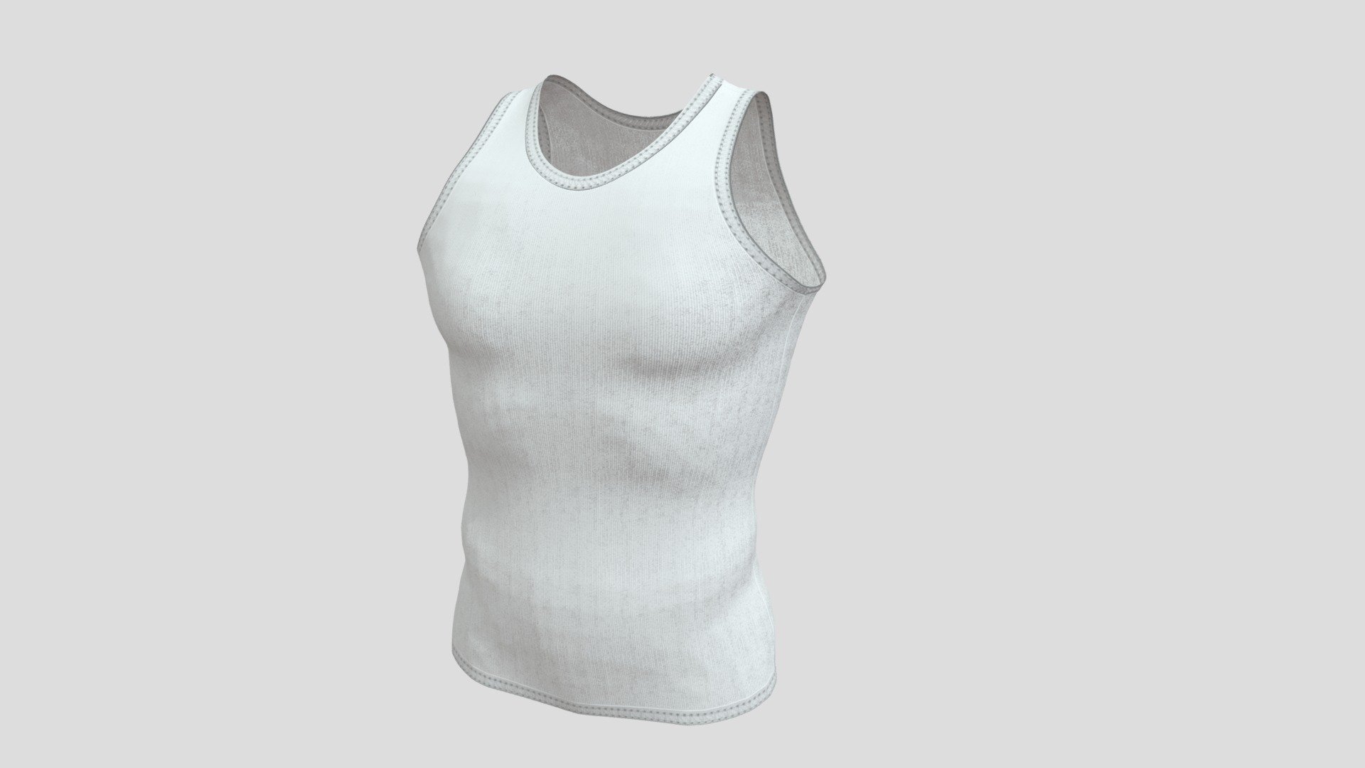 Tank-top Male CC3 - Buy Royalty Free 3D model by nio0 [98fc017 ...