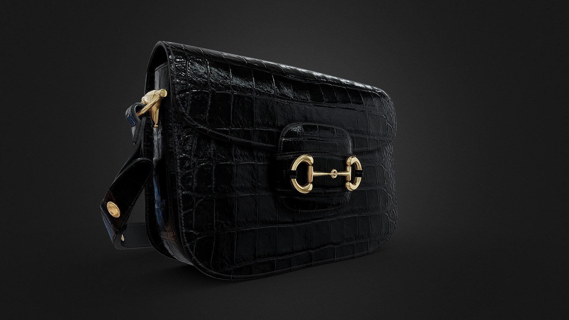 GUCCI BAG - crocodile leather - 3D model by Bieffe Render [98fc382 ...
