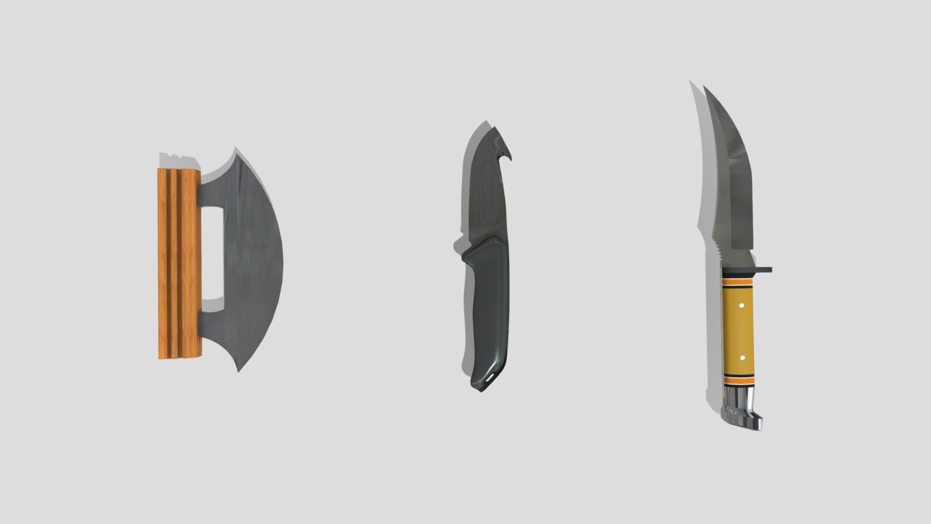 Huning Knives - 3D model by The Learning Network (@TheLearningNetwork ...