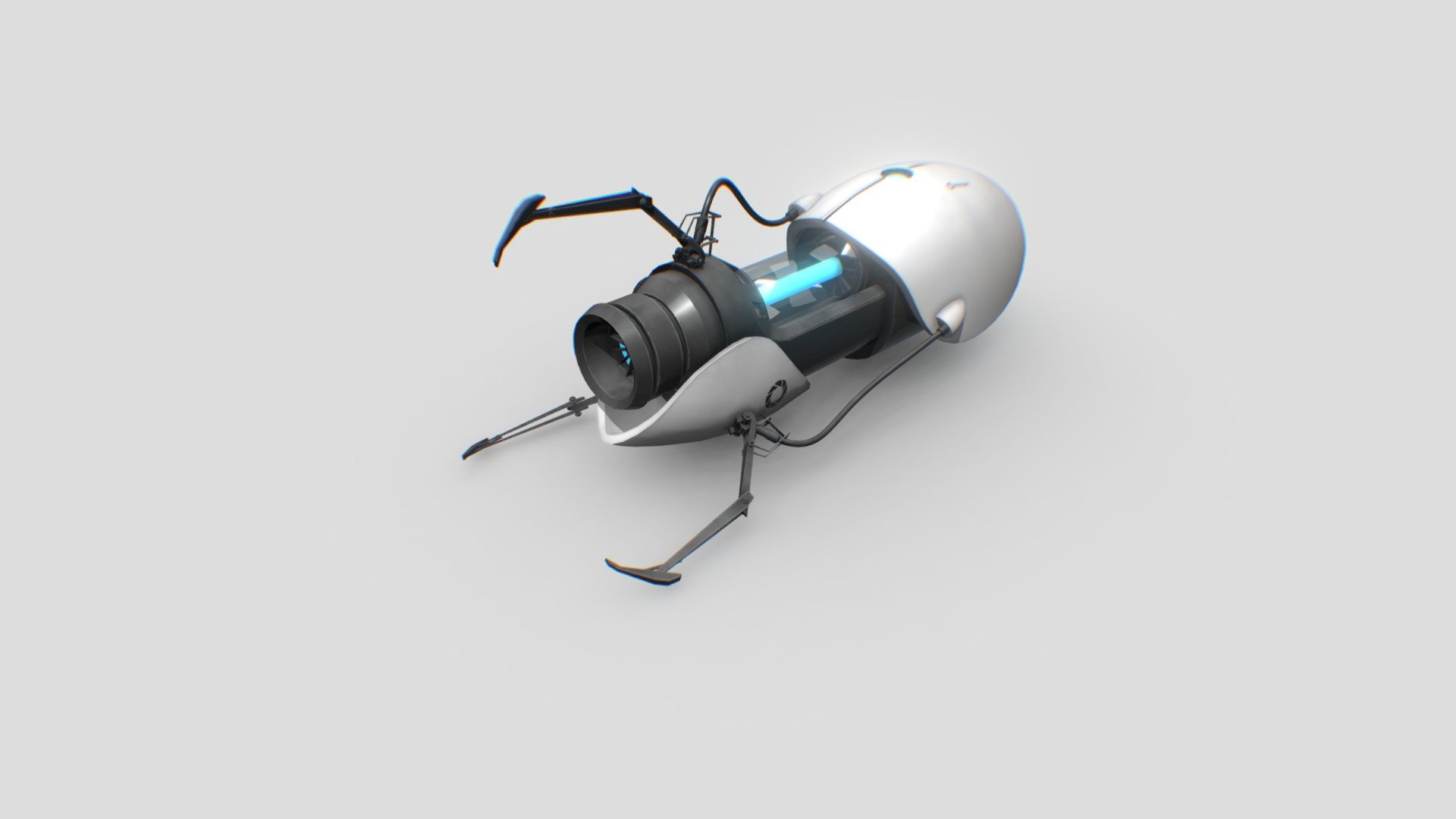 HD Portal Gun Edited By Sam54123 - 3D model by Pete_YT [98fe3cc ...