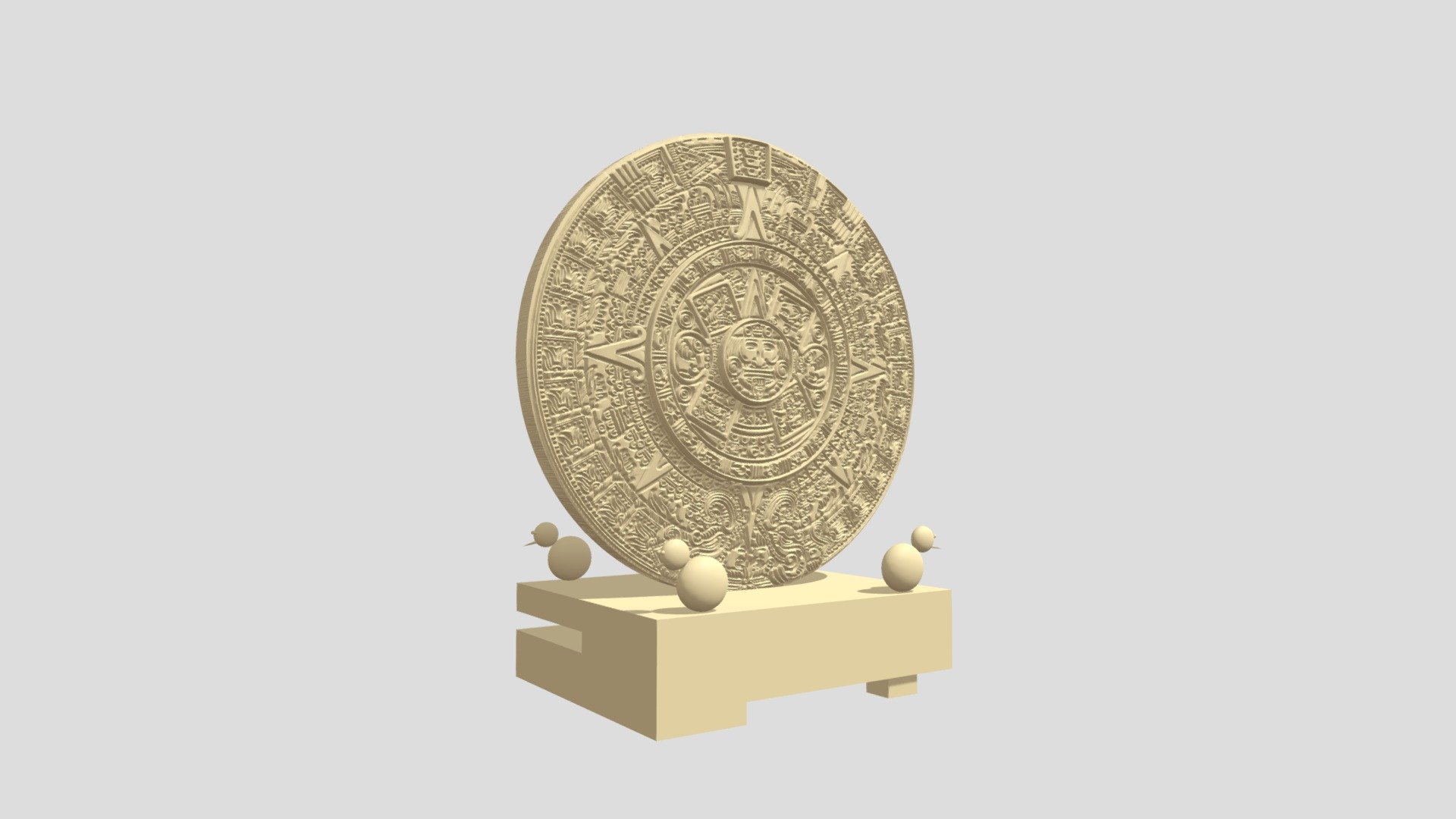 aztec - 3D model by GavynT [98fe965] - Sketchfab