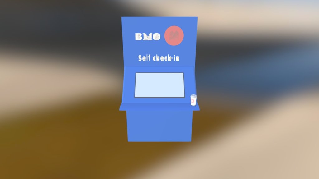 Kiosk Concept - 3D model by George (@novramedia) [98fecc0] - Sketchfab