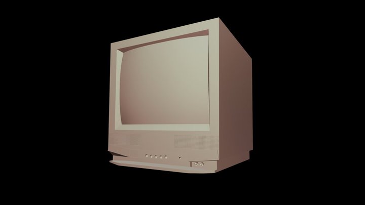 Crt-tv 3D models - Sketchfab