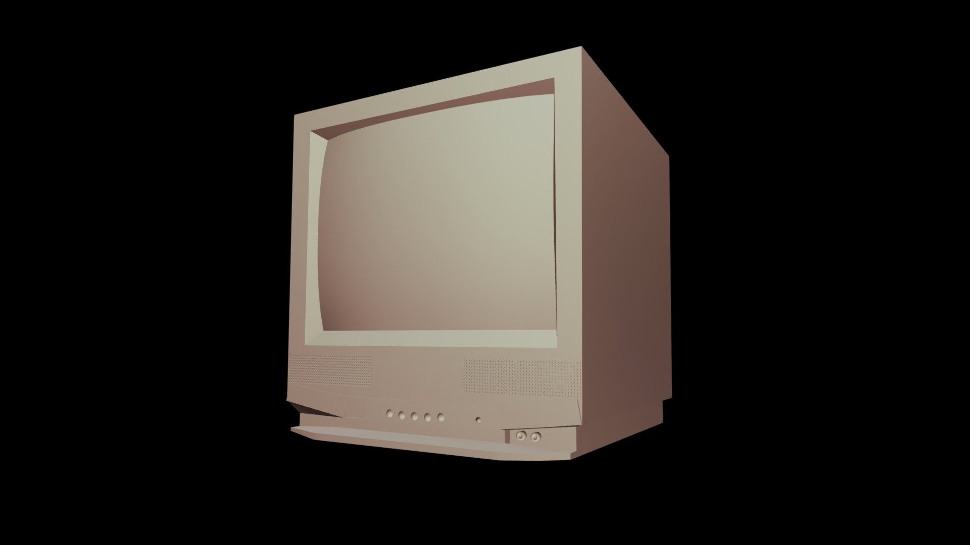 CRT Television - Download Free 3D model by amxlius (@kogarashicherry ...