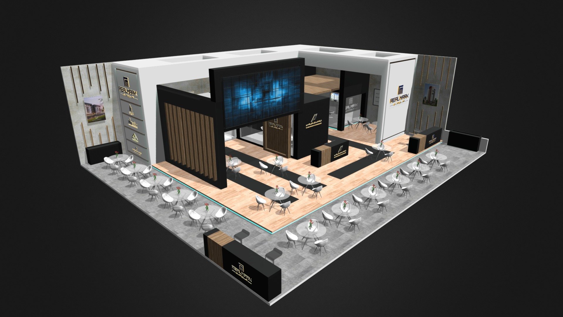 Real Mark Booth at Cityscape - 3D model by Fady R. Habib (@fadyhabib ...