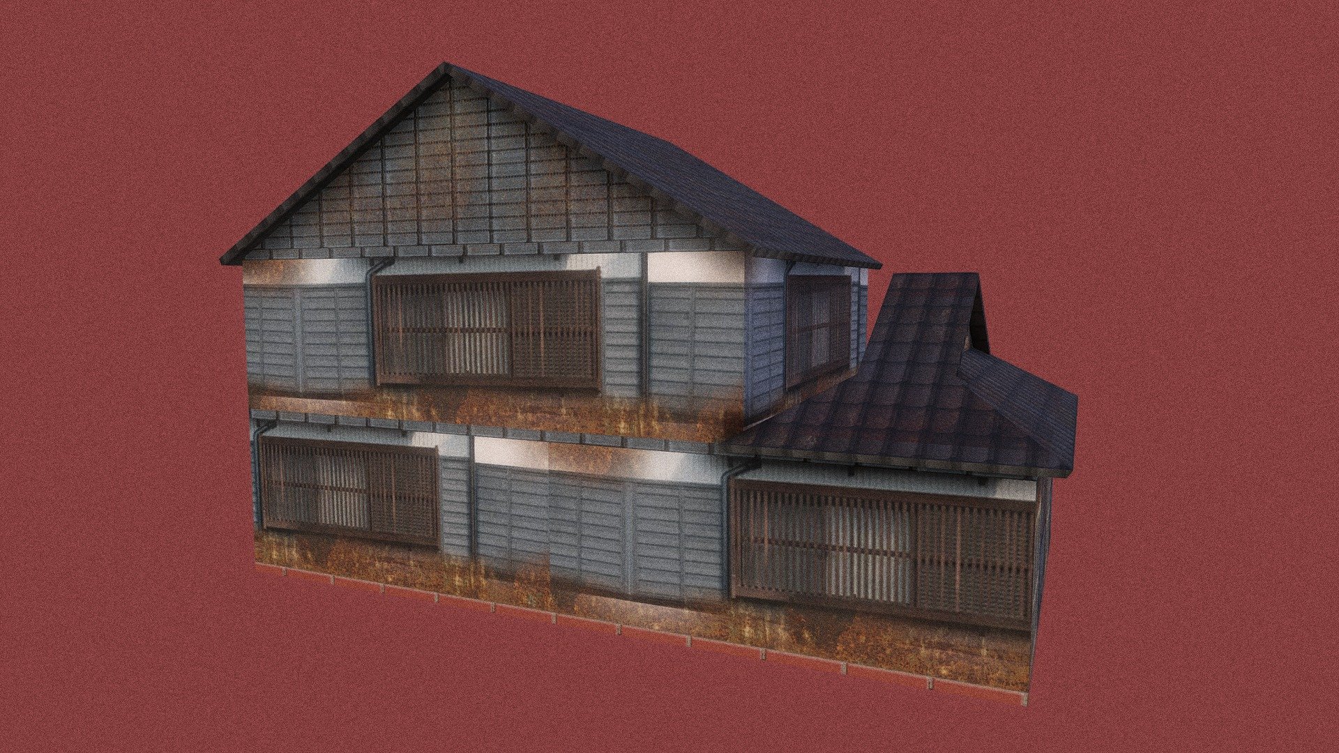 Double Floor Tokyo House - 3D model by Kasuuuu [99016e1] - Sketchfab