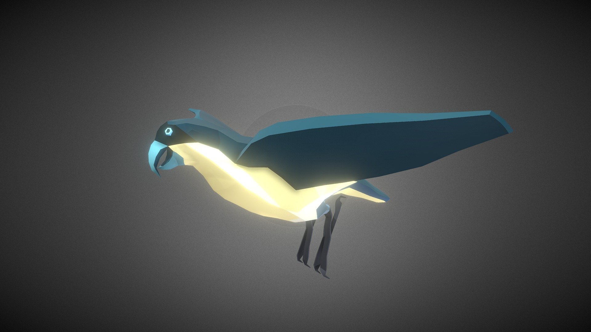 Animated Bird | Flight Path - 3D model by Low Poly Models ...