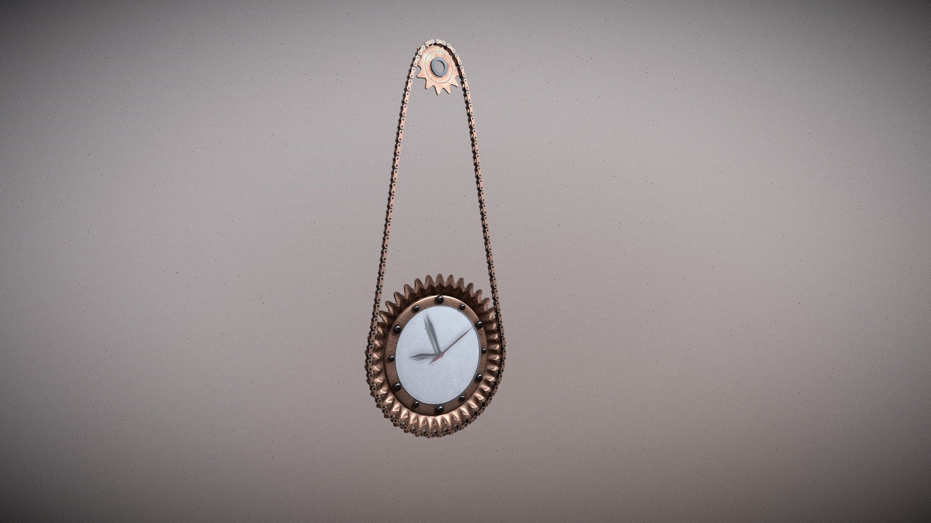 Timing Chain wall Clock - Buy Royalty Free 3D model by wingstech.3d ...