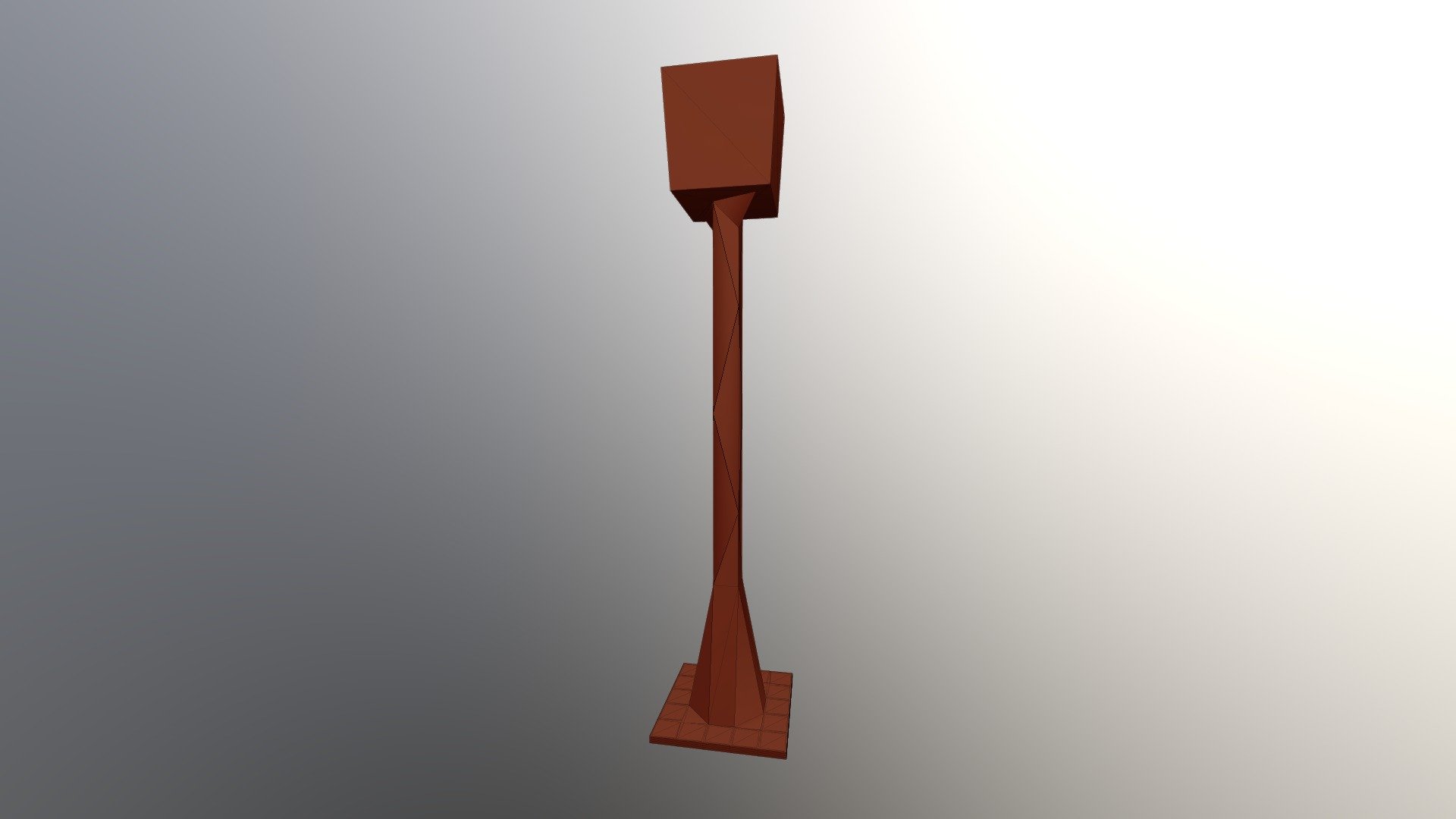 Standing Lamp - 3D model by SLYASH [9907acc] - Sketchfab