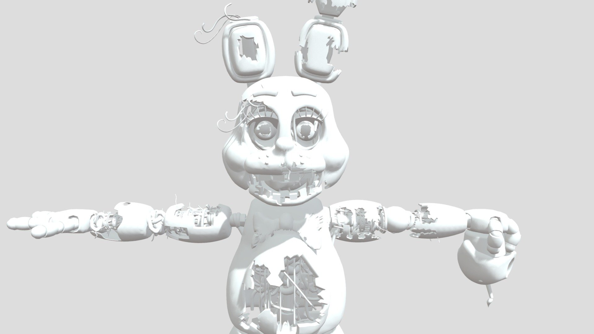Concept Toy Springtrap by Bunzai - Download Free 3D model by Broken ...