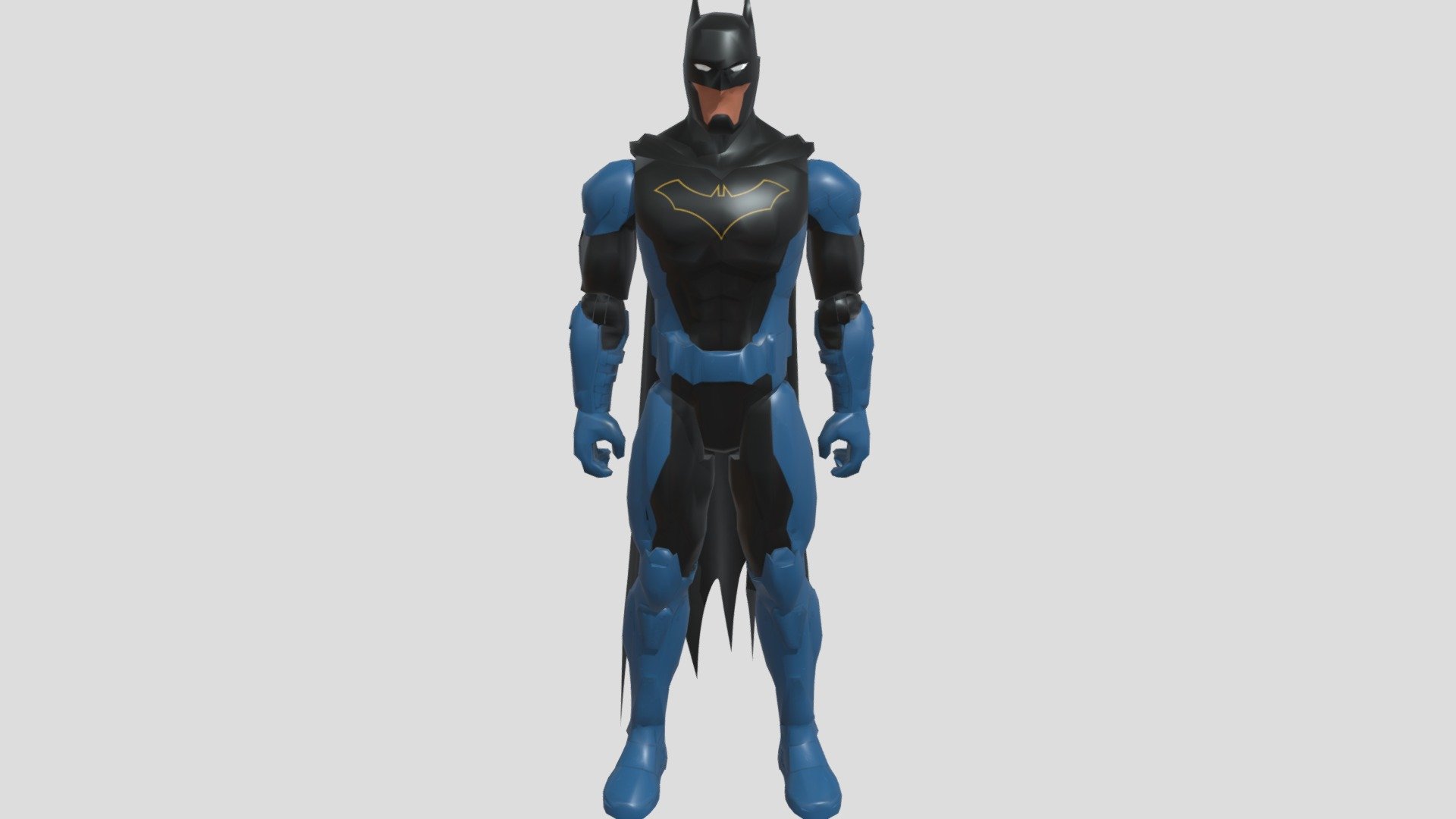 Batman Blue - Download Free 3D model by 3D MODELS (@3dworldz) [9909d7a ...