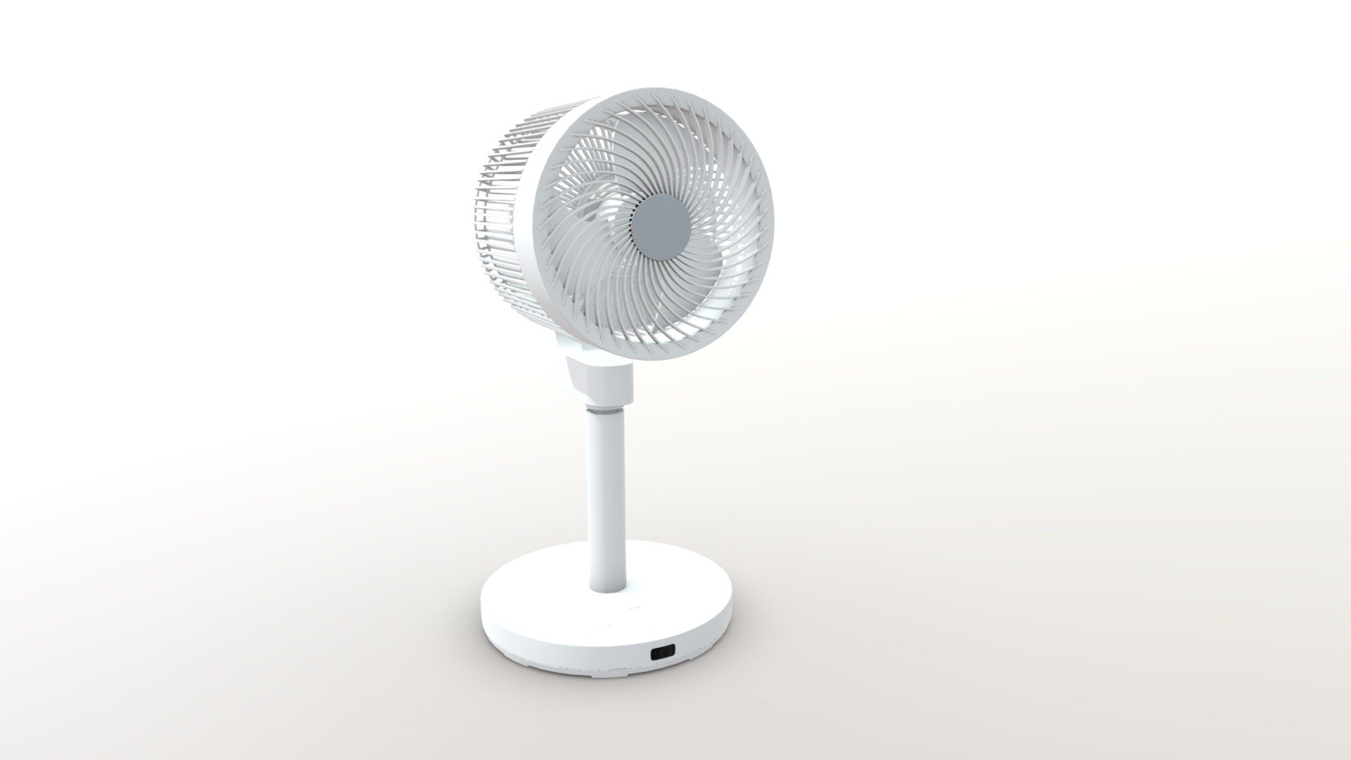 Megaair BLDC stand type circulator fan - Buy Royalty Free 3D model by ...