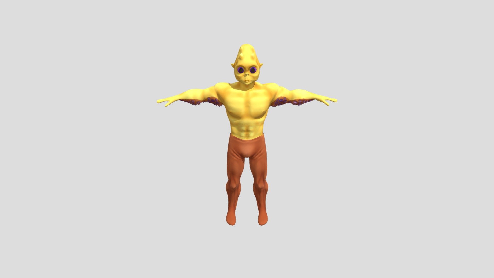 Squid man - Download Free 3D model by Emanfrost [990a77a] - Sketchfab