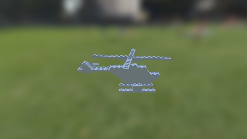 Lego Helicopter - 3D model by jacob.immonen [990a9bd] - Sketchfab