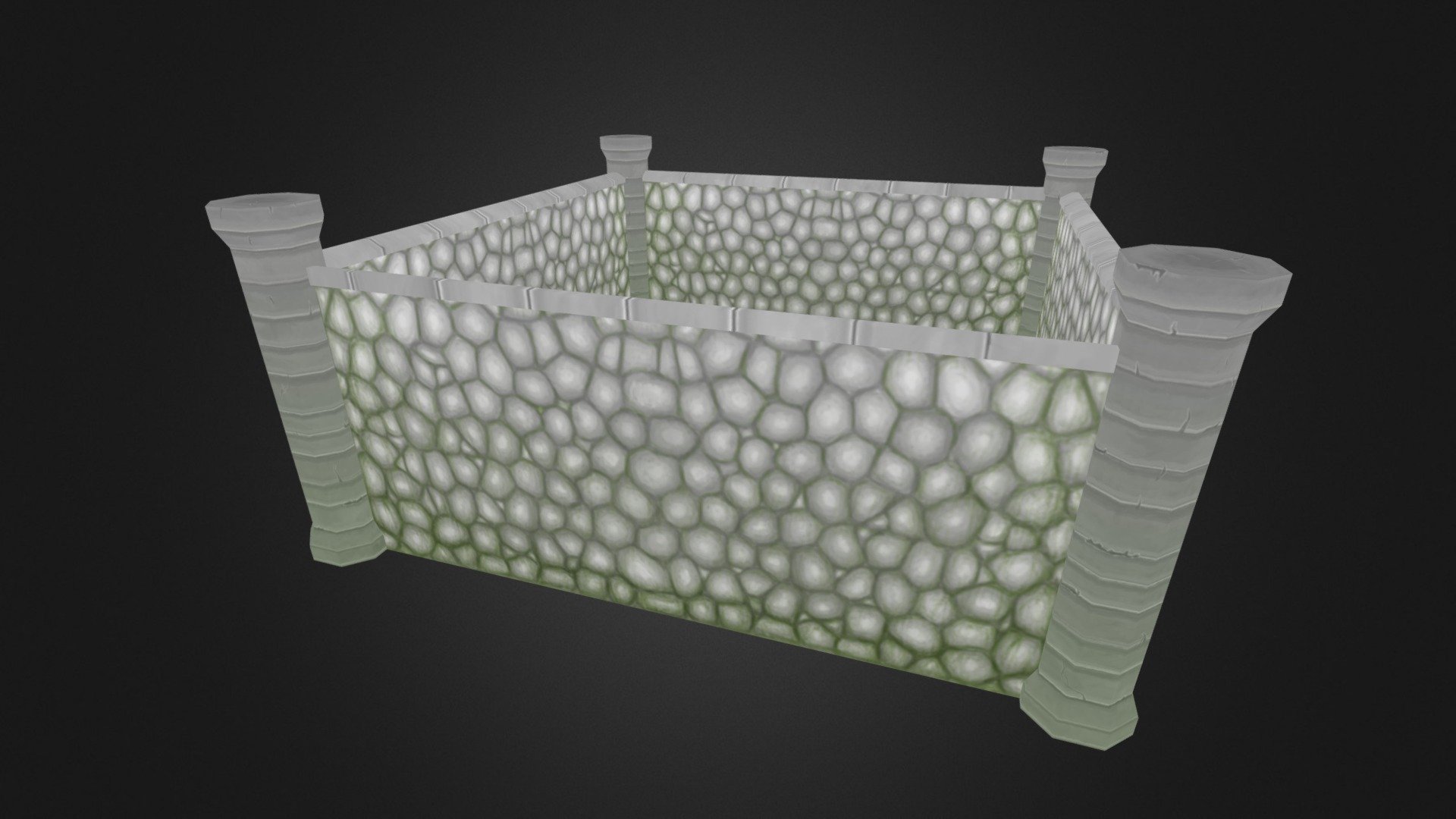 Modular Wall Set - 3D model by nuclearQuail [990ae51] - Sketchfab