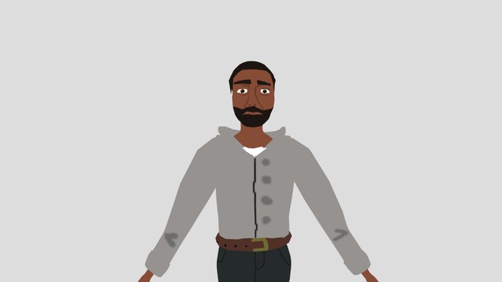 Clark From El Backrooms RIGGED Free STL People 3DSEARCH