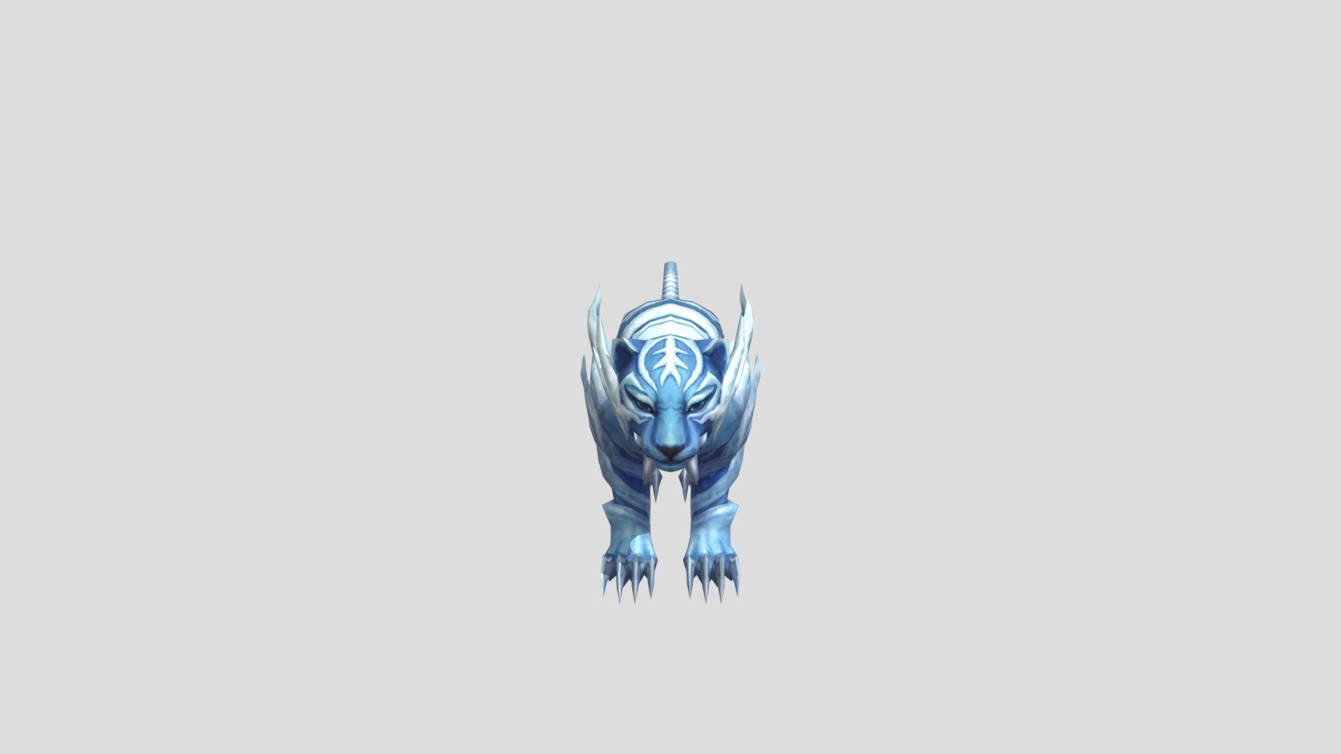 Monster_ Beast_ Tiger Mesh King's raid - Download Free 3D model by ...