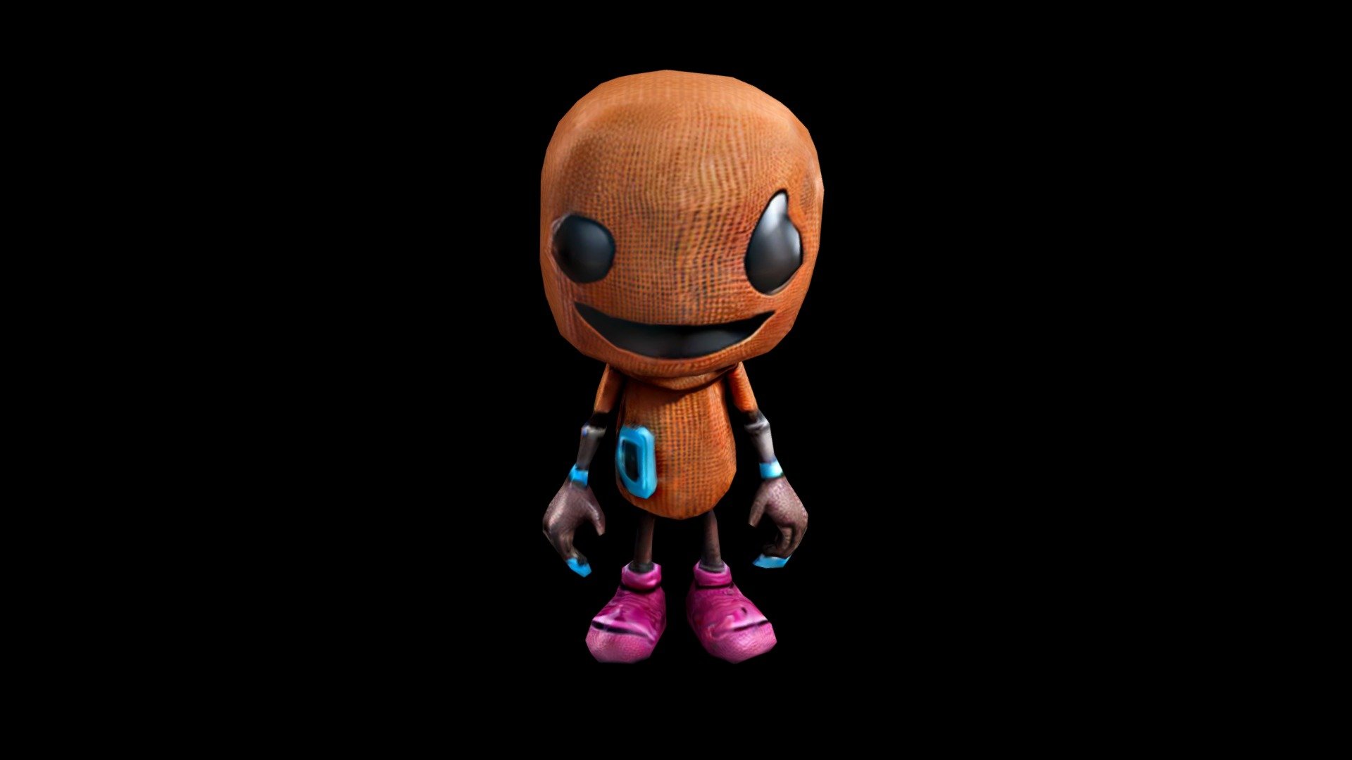 "Fictional Character A cheerful, brown plush toy - Download Free 3D ...