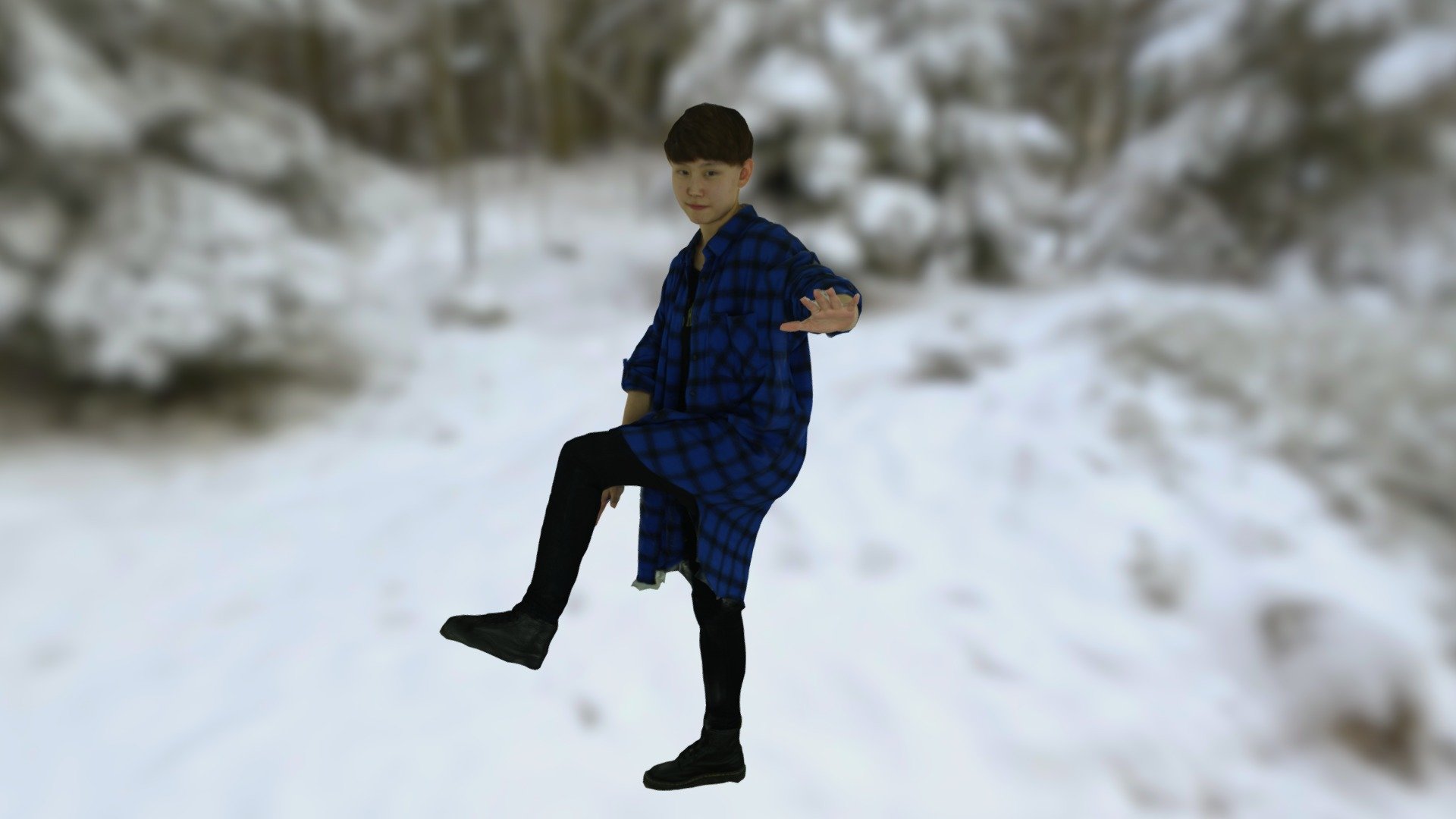 Snowboarding - 3D model by Reality Reflection (@realityreflection ...