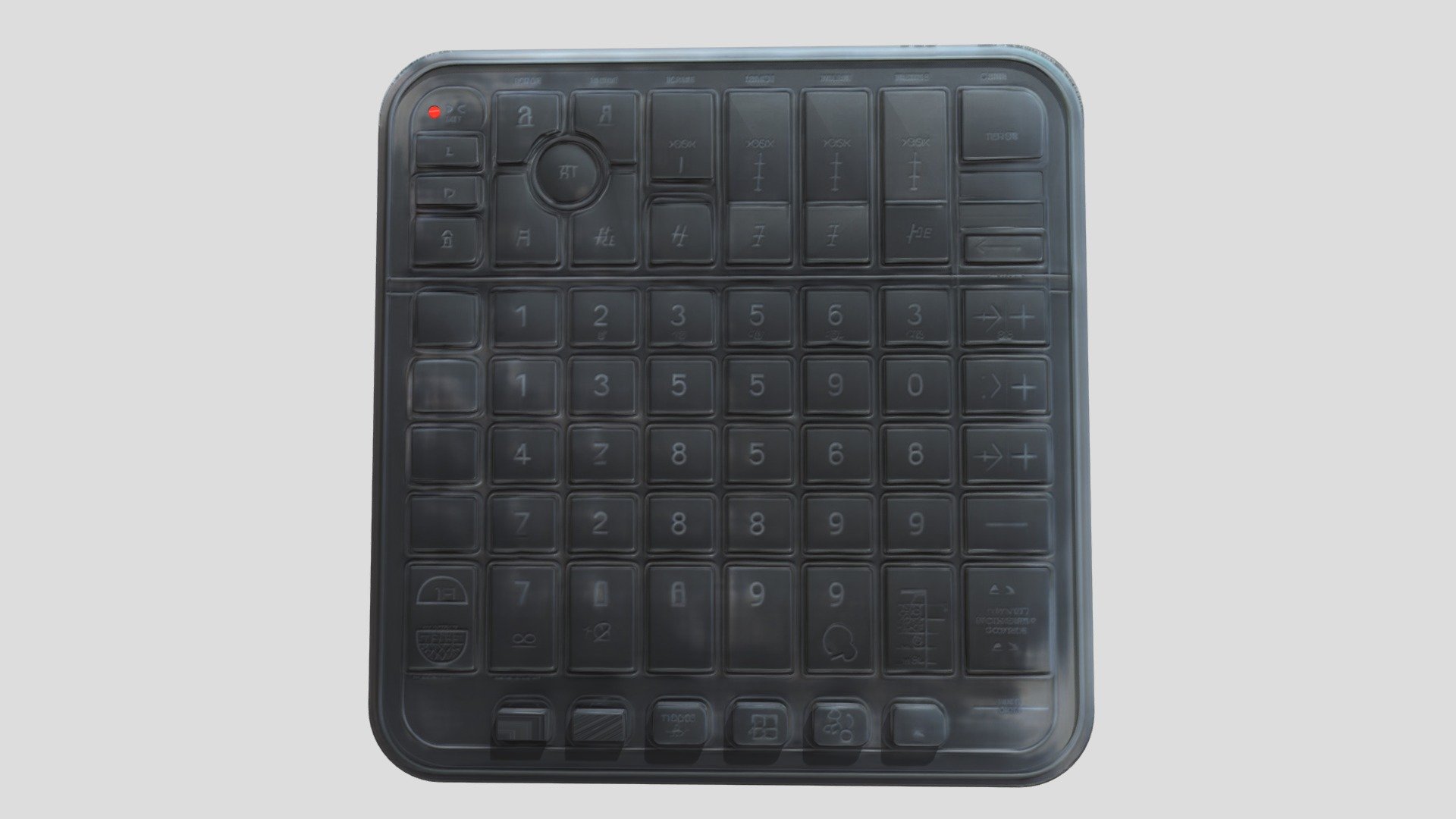 KEYPAD 001 - Download Free 3D model by RadioactiveAG [9910c51] - Sketchfab