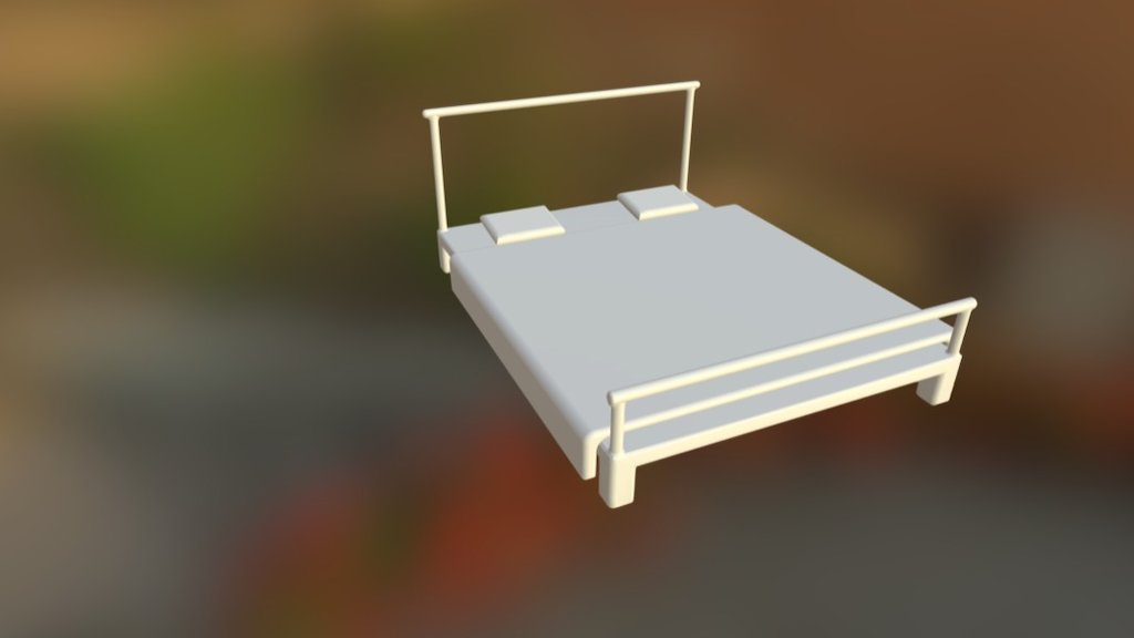 Bed - 3D model by MAI0703 [991384b] - Sketchfab