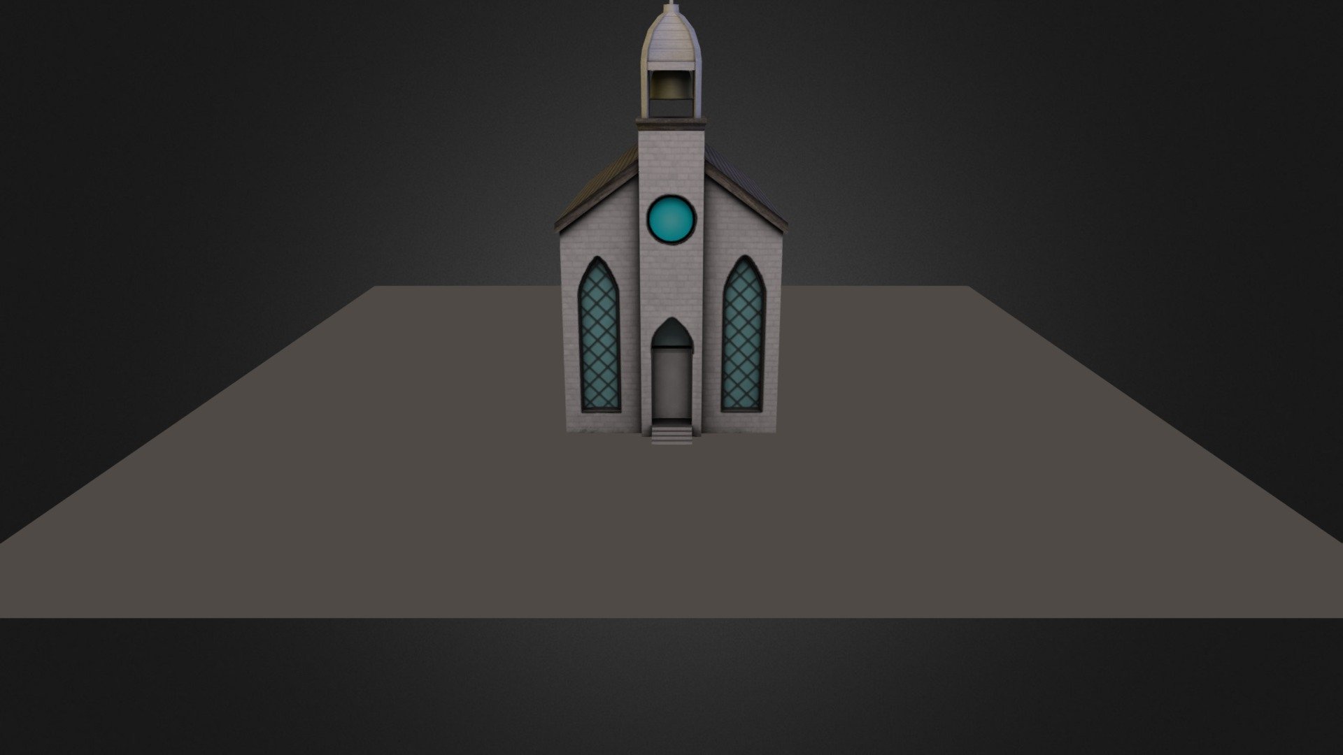 Church - 3D model by Daniel Biggers (@danielbiggers) [9913a86] - Sketchfab