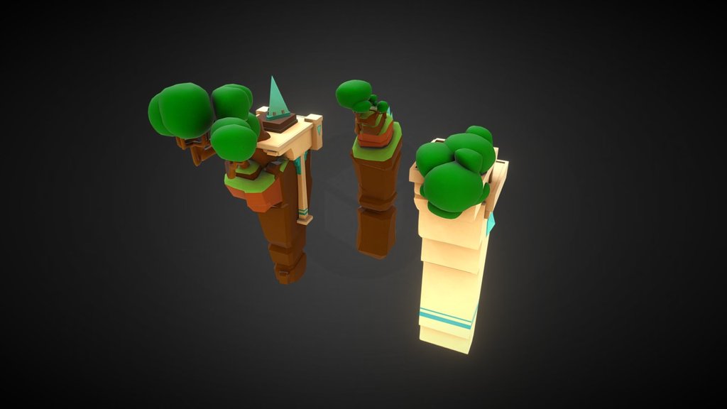 Windlands Floaters - 3D model by POLYTRICITY (@PolytricityLtd) [9914125 ...