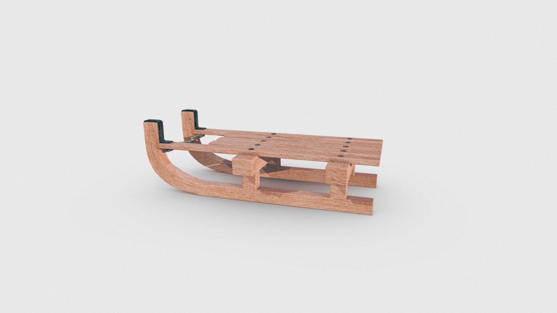 Day 19 - Sled - Download Free 3D model by Lilly! (@LillyanneTr ...
