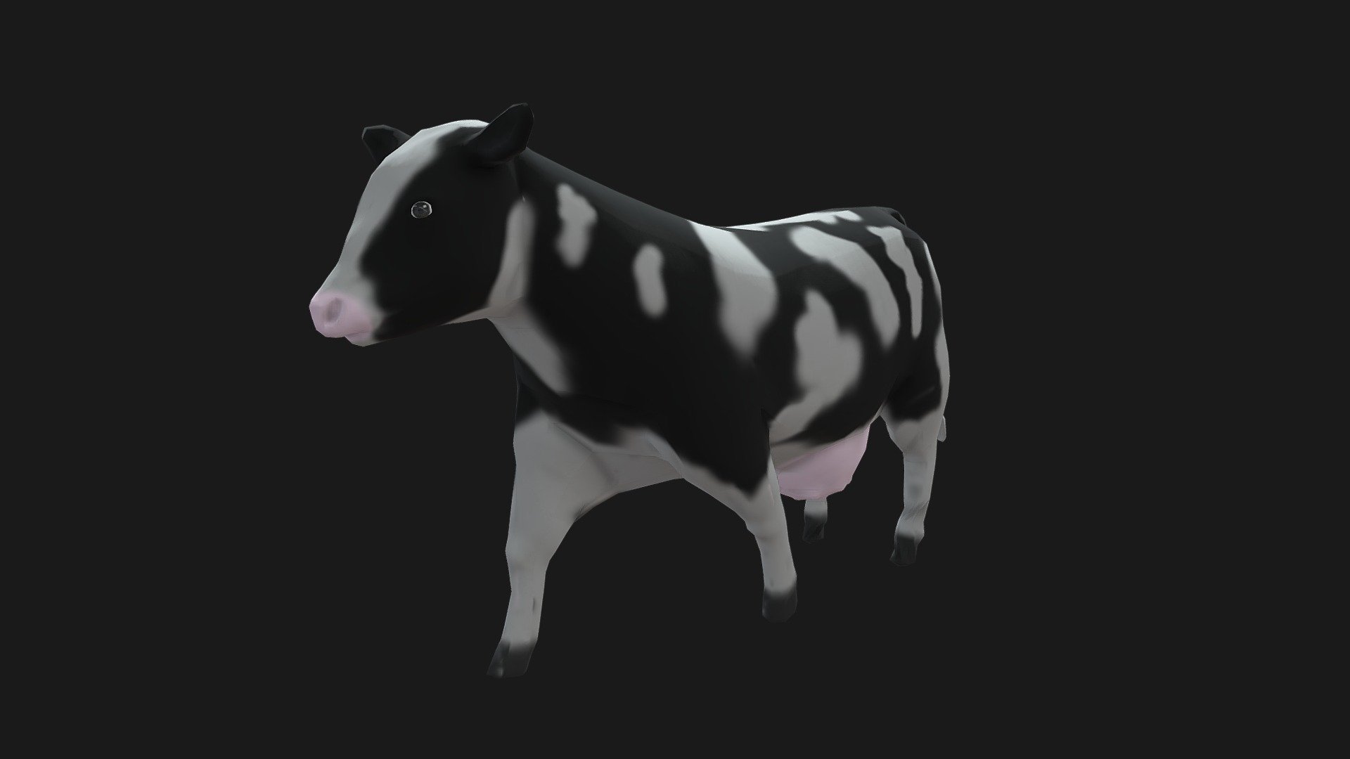 Cow - Download Free 3D model by stylo0 [9915b42] - Sketchfab