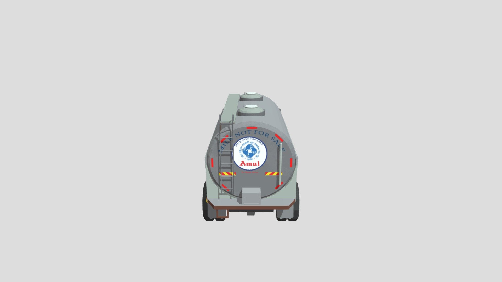 Amul_TRUCK - 3D model by lokaprakhar [9915f56] - Sketchfab