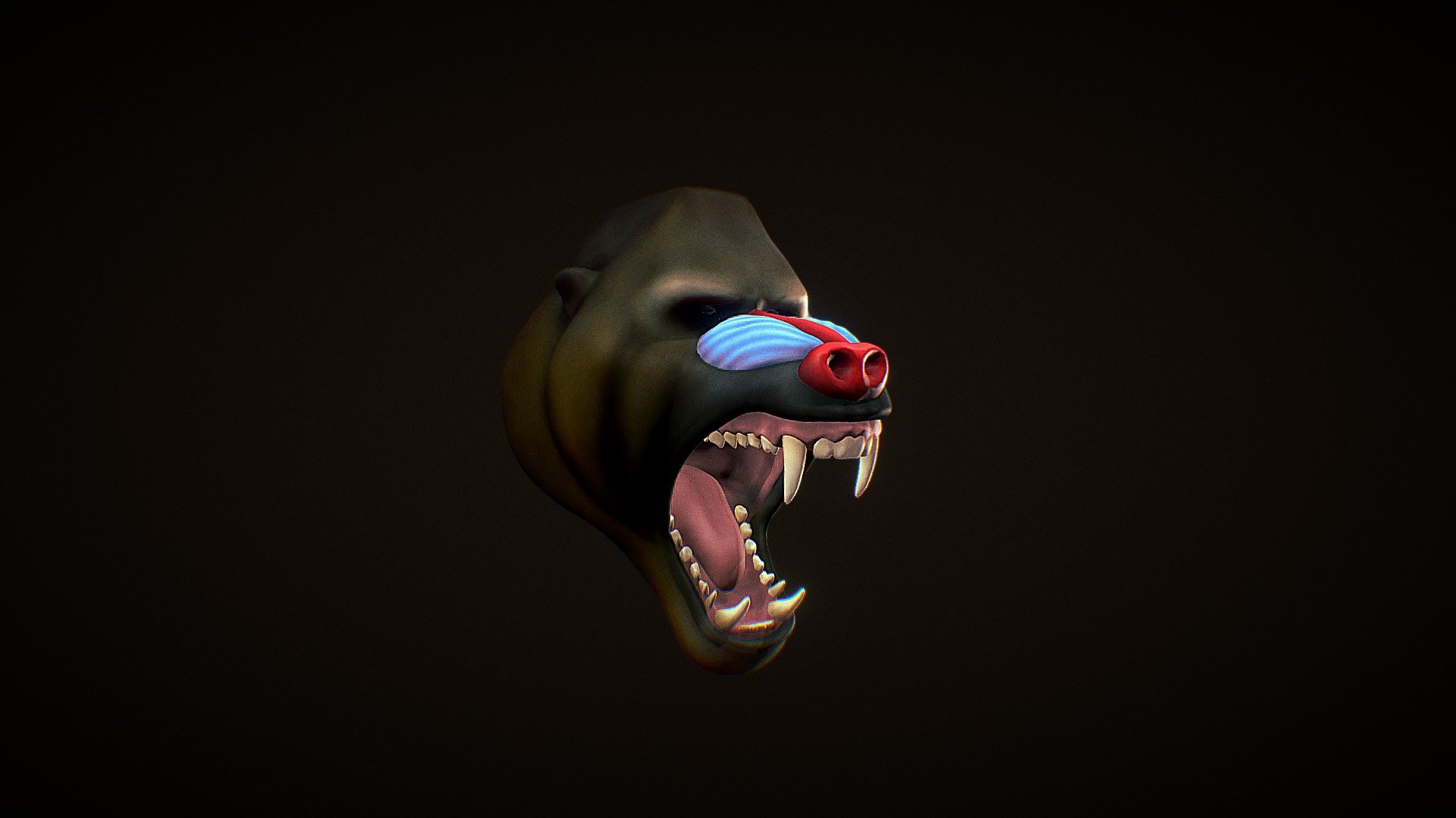 Day 9 of Sculpt January 2019: Rage - 3D model by illuminatty (@nattyice ...