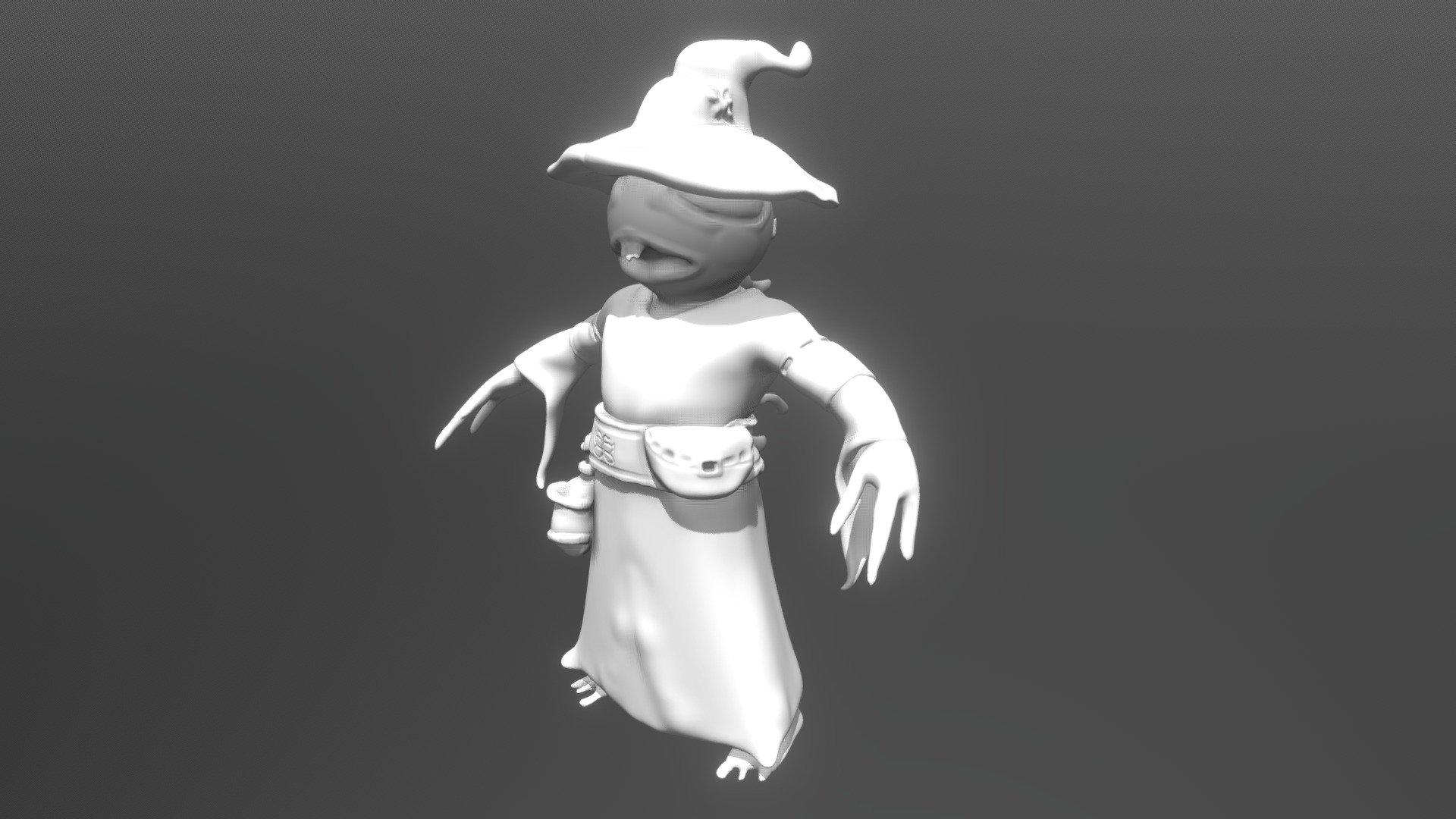 Wizard Murloc Cartoon - 3D model by Elise Guezel (@eguezel) [9917a1a ...