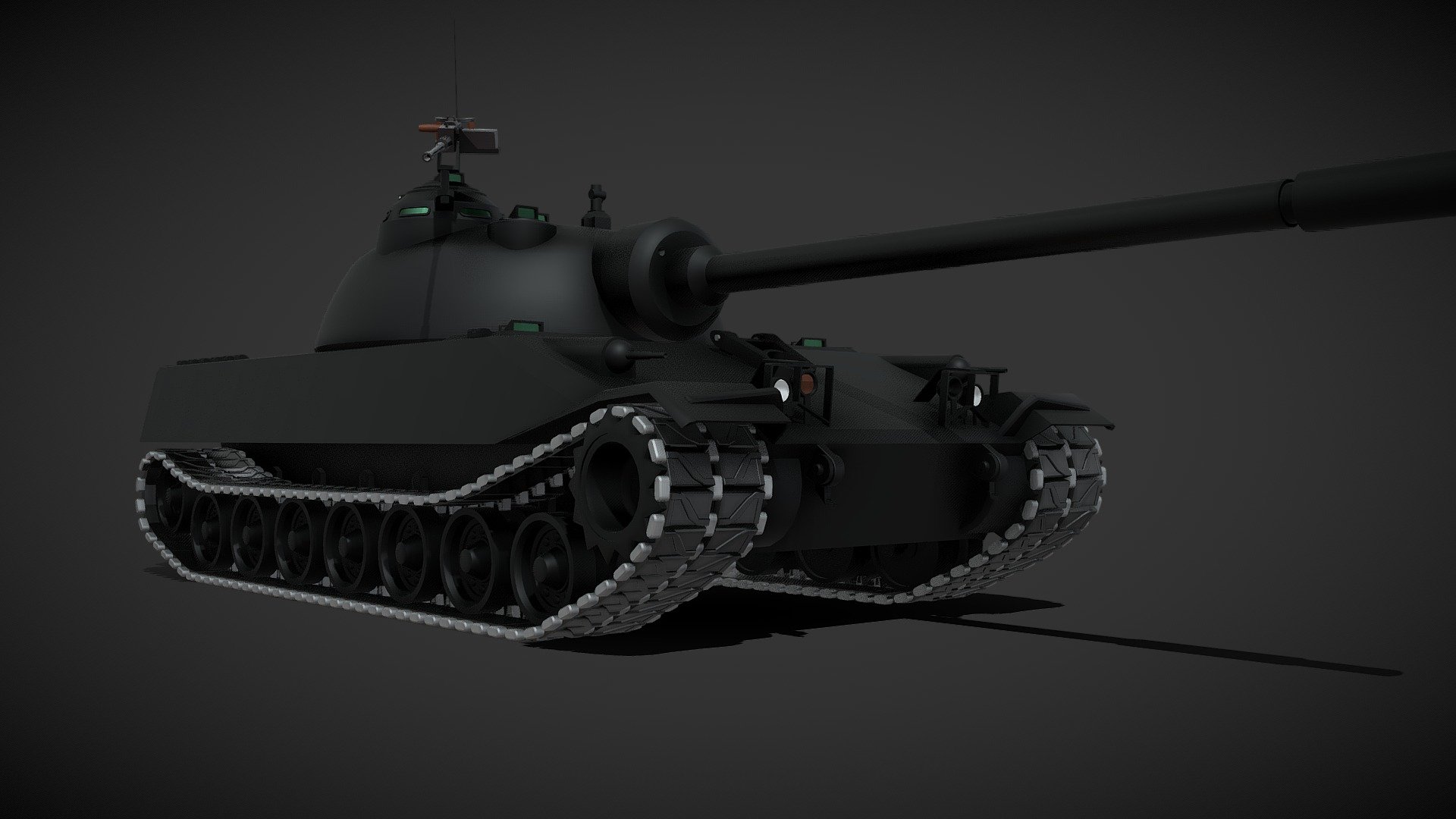Chrysler American Heavy Tank Concept - 3D model by dailidgleb [9917cf8 ...