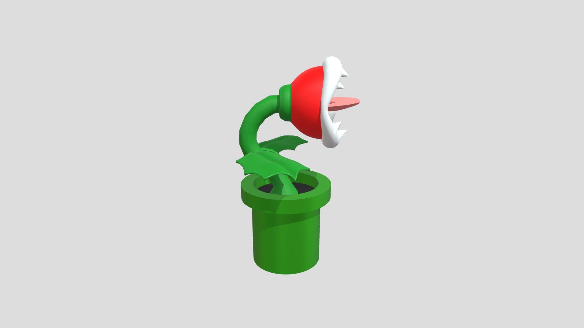 Mario Piranha Plant - 3D model by Friend1ymonster [991805b] - Sketchfab