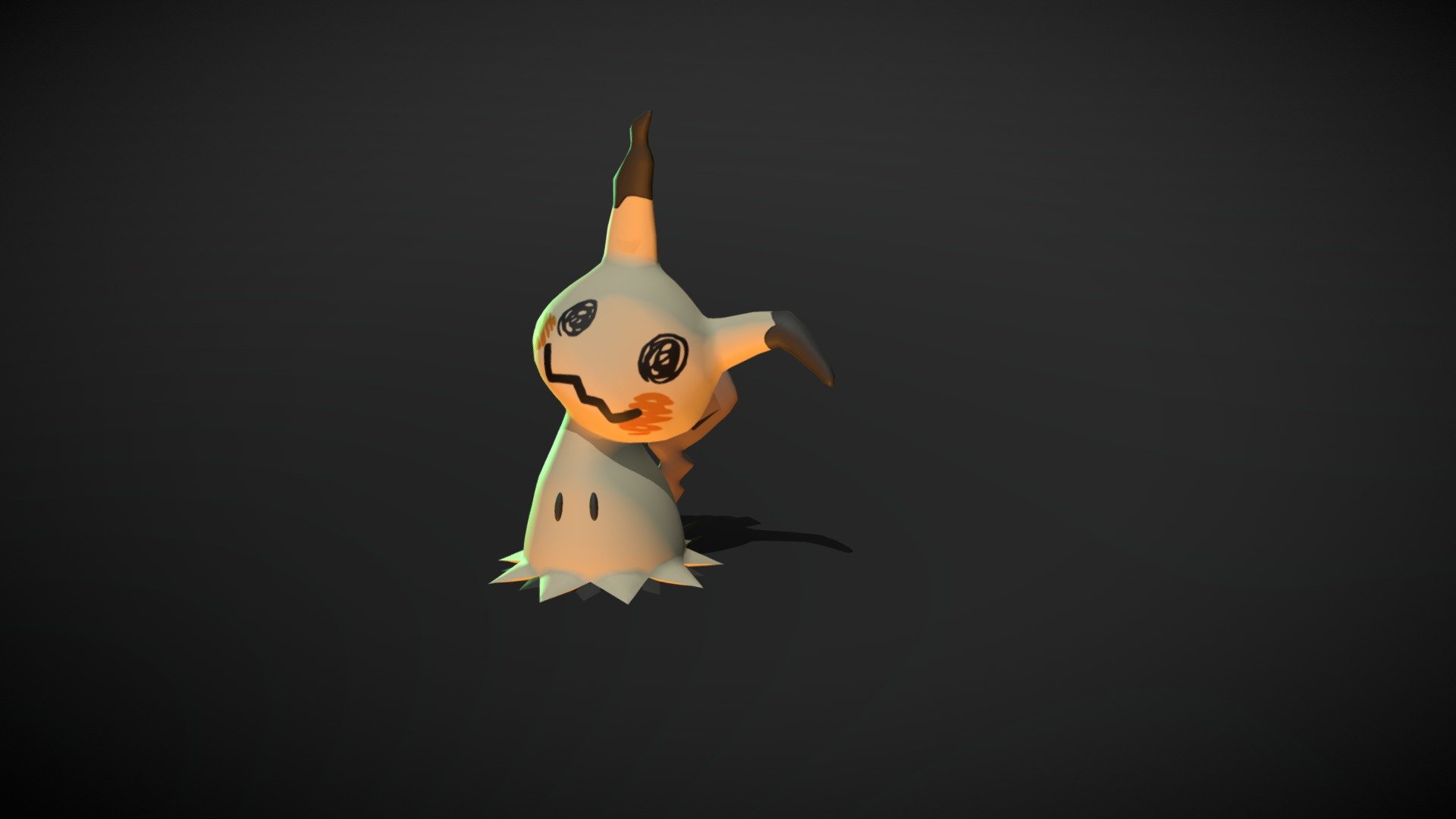Mimikyu - 3D model by xHidanx [99187cc] - Sketchfab