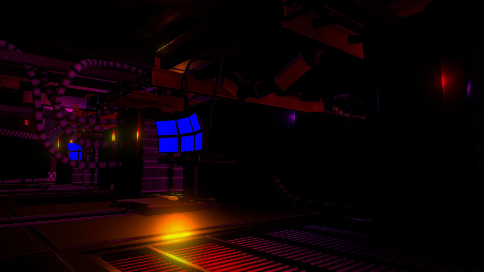 Fnaf SB FazerBlast Server Room - Download Free 3D model by skylajade69 ...