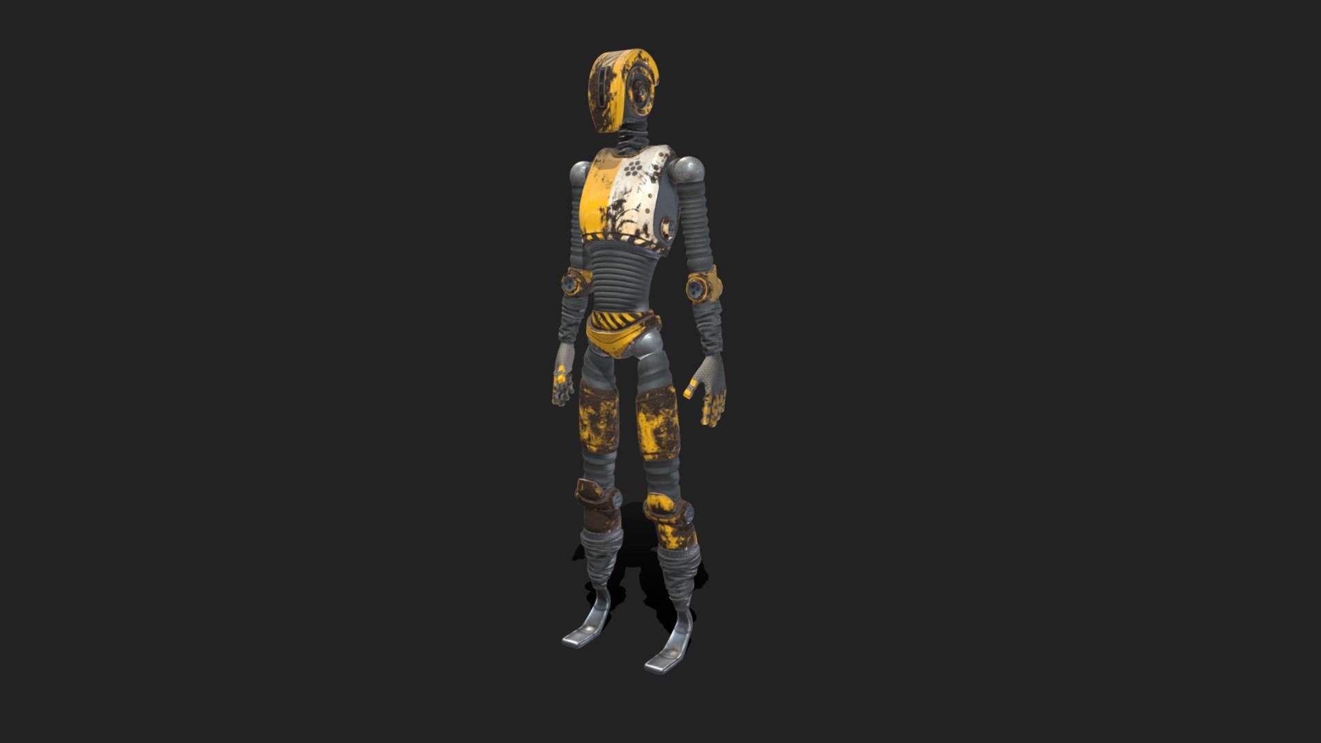 Humanoid Robot Construction Avatar - Buy Royalty Free 3D model by LB3D ...