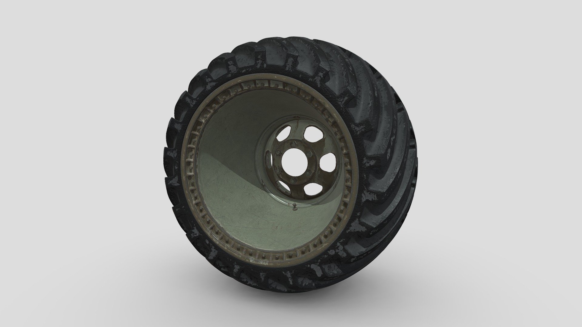Wheel Arched - Painted steel - Rusty - 3D model by StarTone [9919e28 ...