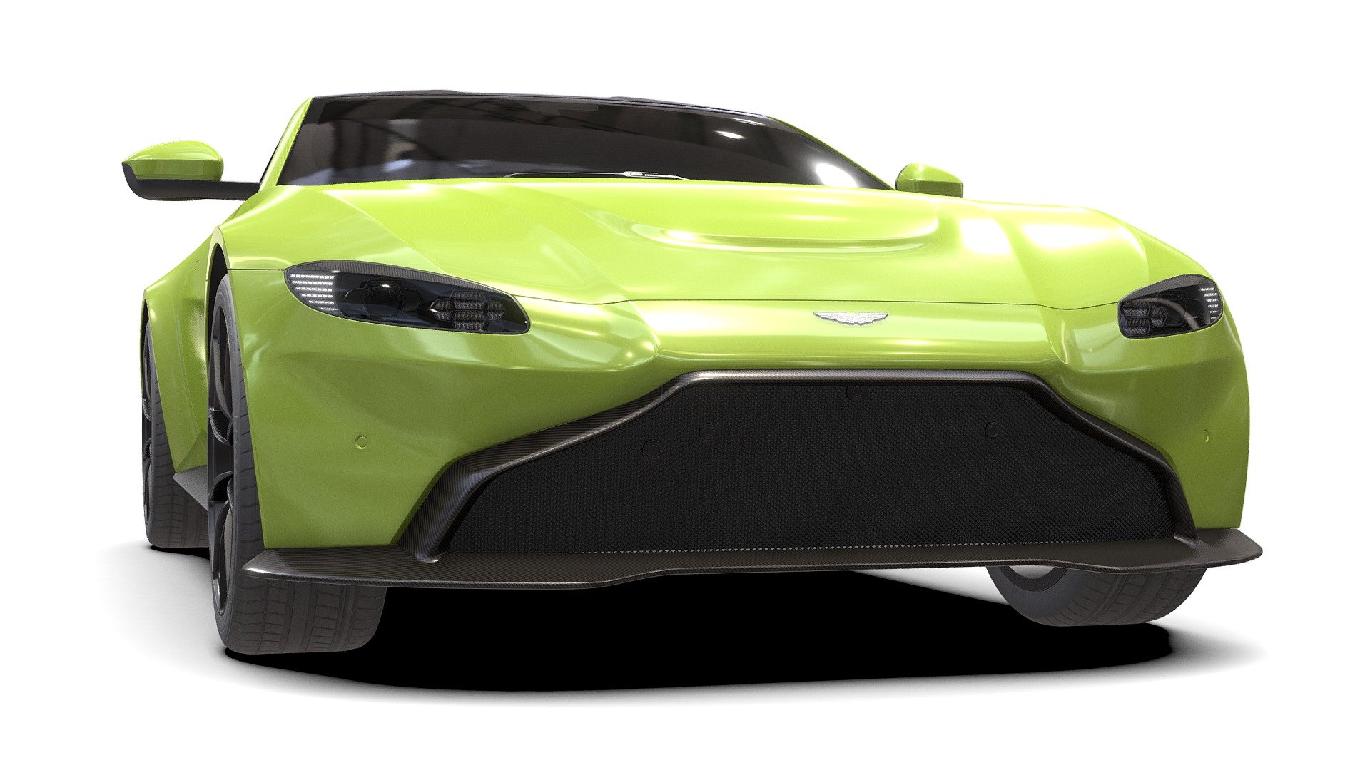Aston Martin Vantage 2019 - 3D model by autoactiva [991c073] - Sketchfab
