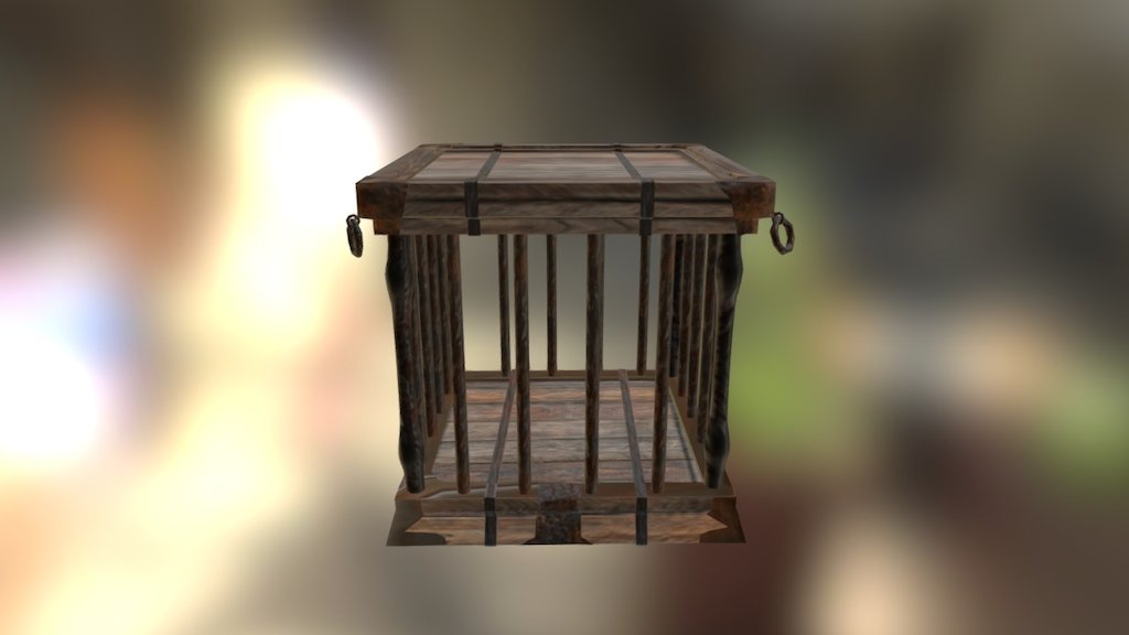 Cage - 3D model by aneeqayounas [991d0d8] - Sketchfab