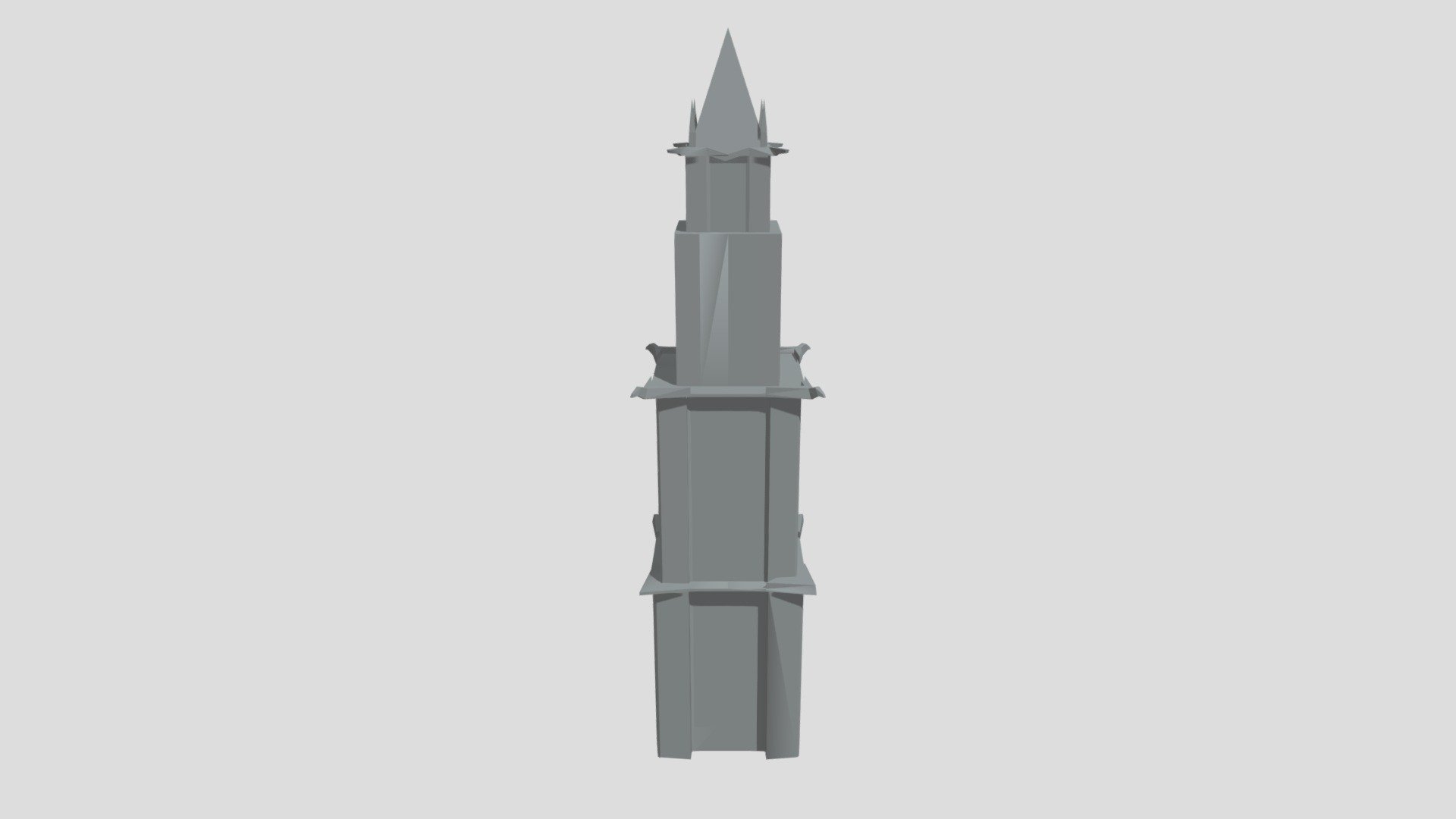 arkham city gotham building - 3D model by an anonymous gothamite ...
