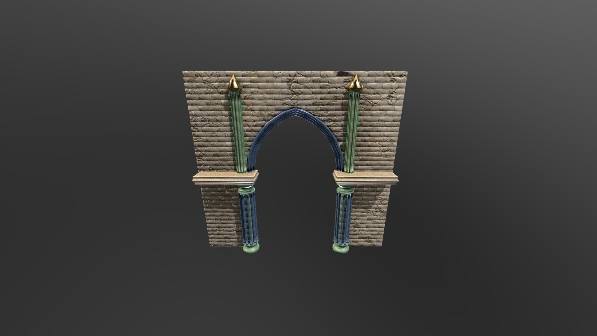 Arch - 3D model by CamilleSaulnier [99217fb] - Sketchfab