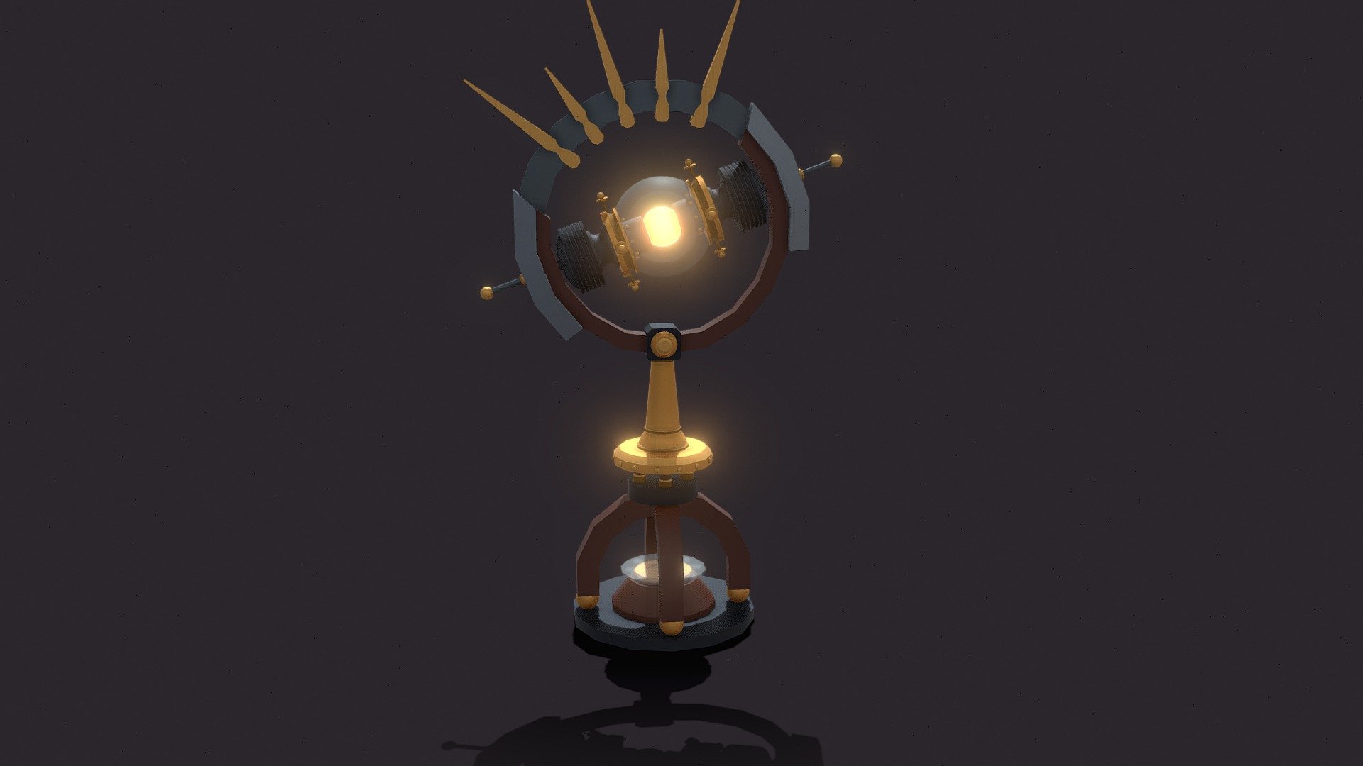 XYZ Homework 06:Coil Lamp - Download Free 3D model by Jaffer_Grishko ...