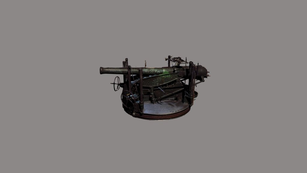 Armstrong Dissappearing Gun - Download Free 3D model by whial364 ...