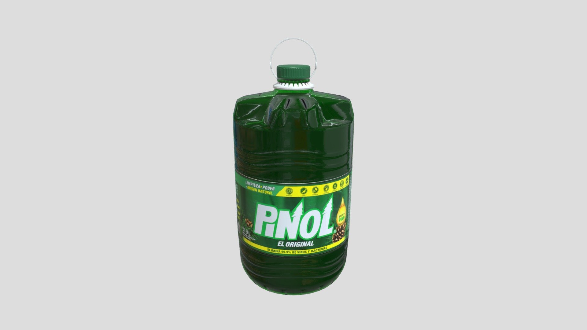 Cleaner Bidón - Pinol Original - Download Free 3D model by Danilo J ...