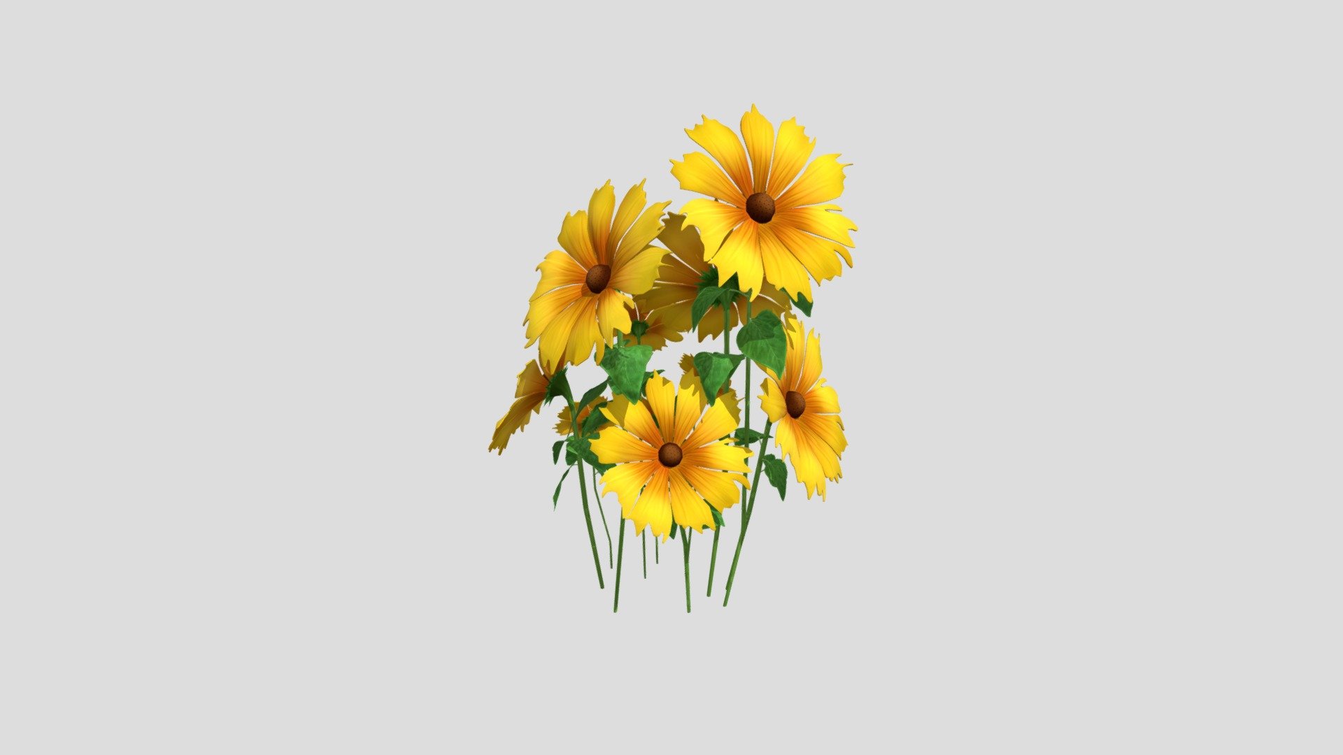 Flower - Download Free 3D model by 16874uy [99237f1] - Sketchfab