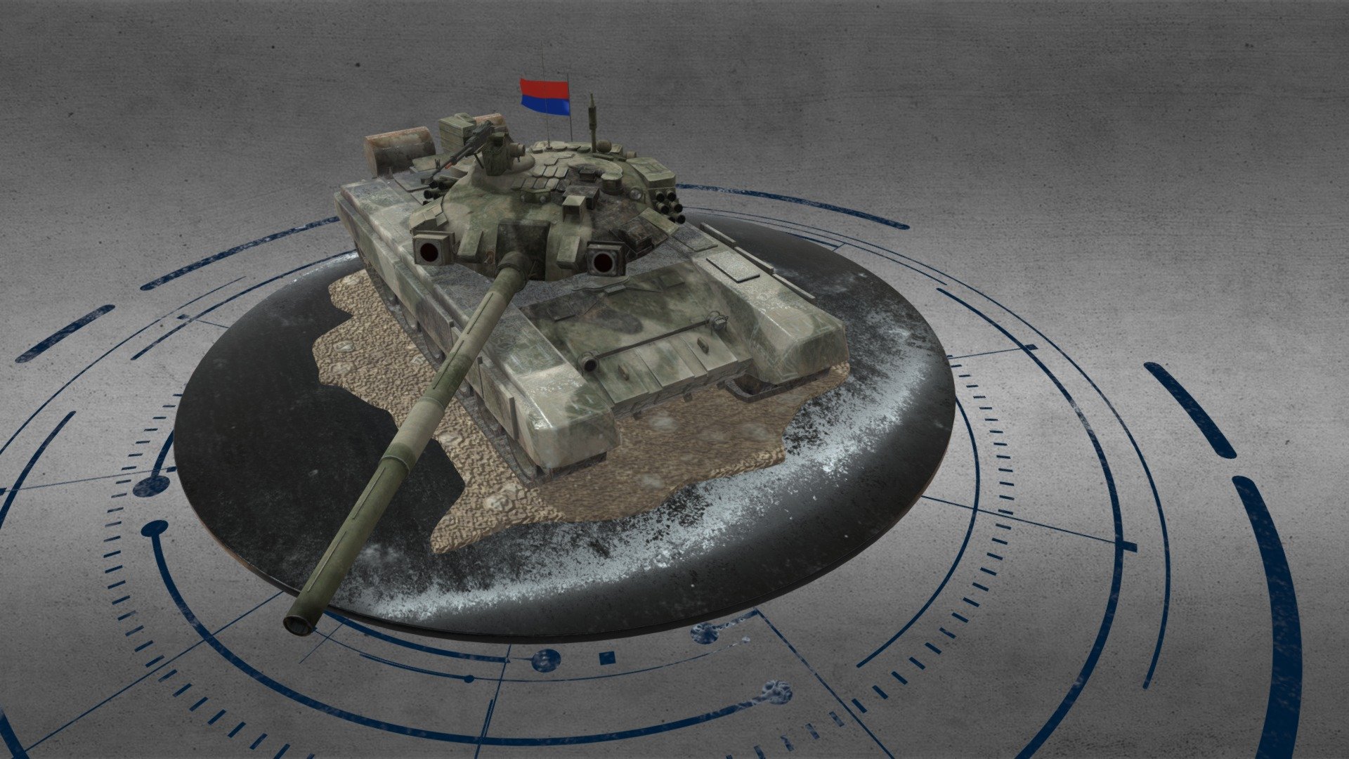 RUSSIAN _TANK_ANIMATED_3 - 3D model by Belrizgh.Muhamed [9923d69 ...